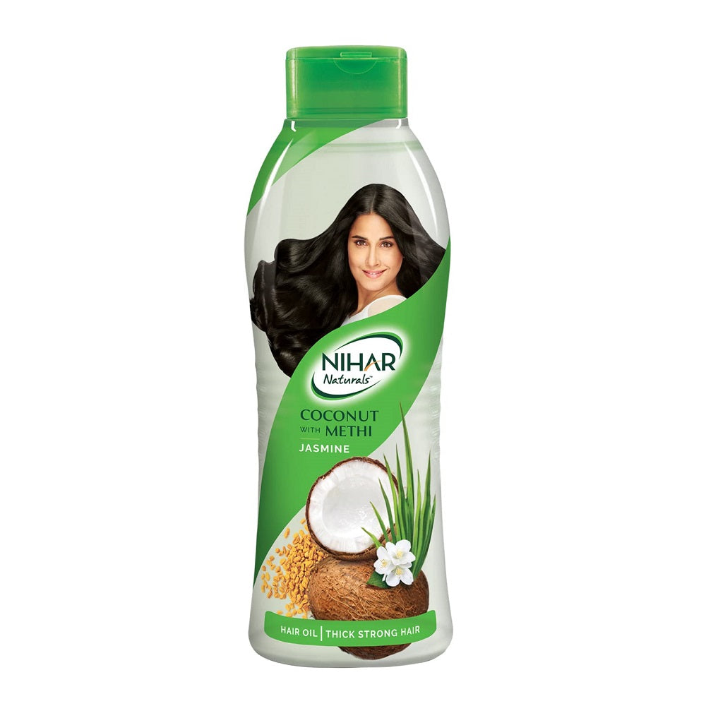 Nihar Naturals Coconut Hair Oil with Methi & Jasmine