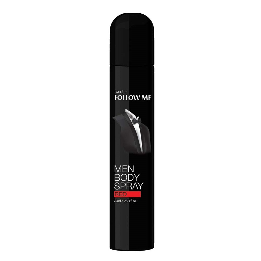 Follow Me Red Body Spray for Men