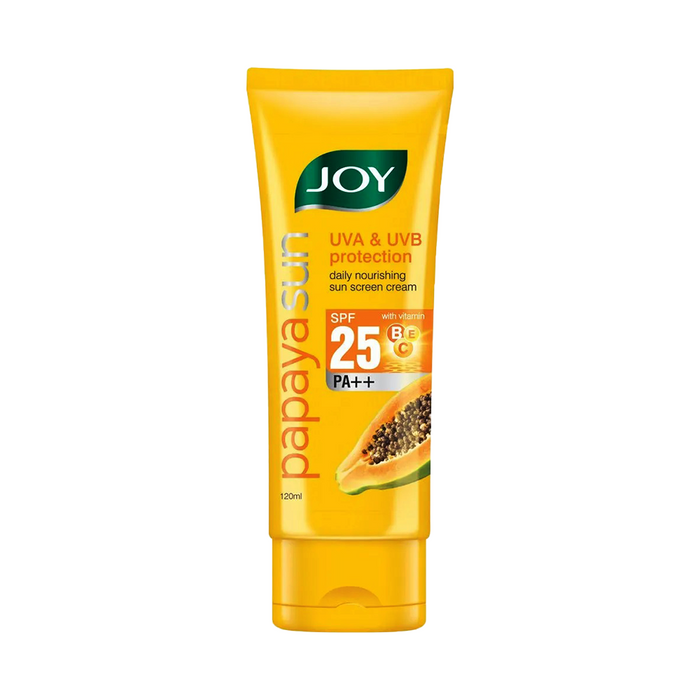 Joy Papaya Sunscreen SPF 25PA++ UVA & UVB Protection