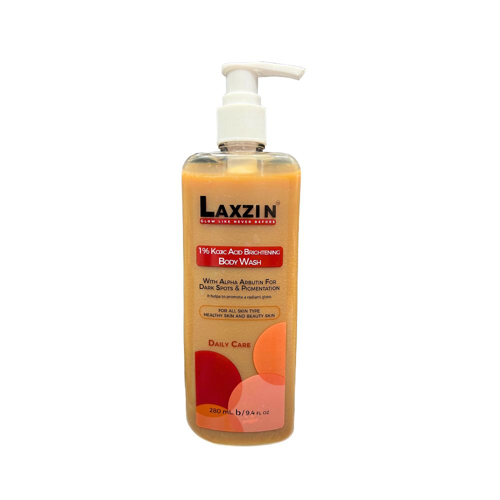 Laxzin 1% Kojic Acid Brightening Body Wash 280ml