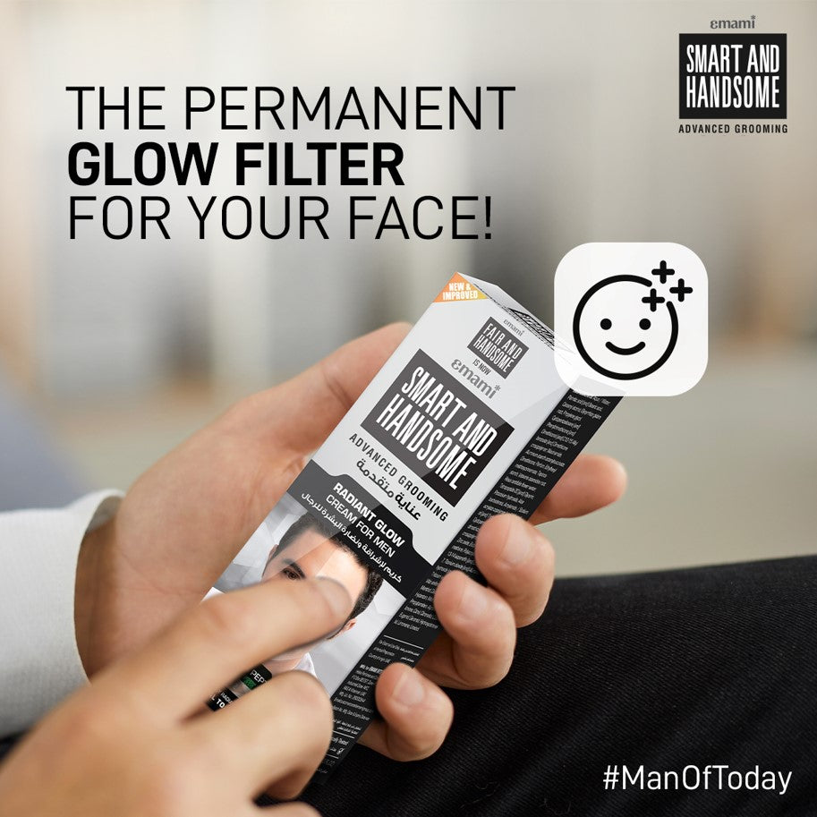 Emami Smart & Handsome Radiant Glow Cream for Men – Magpiely