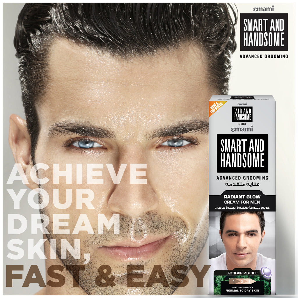 Emami Smart & Handsome Radiant Glow Cream for Men – Magpiely