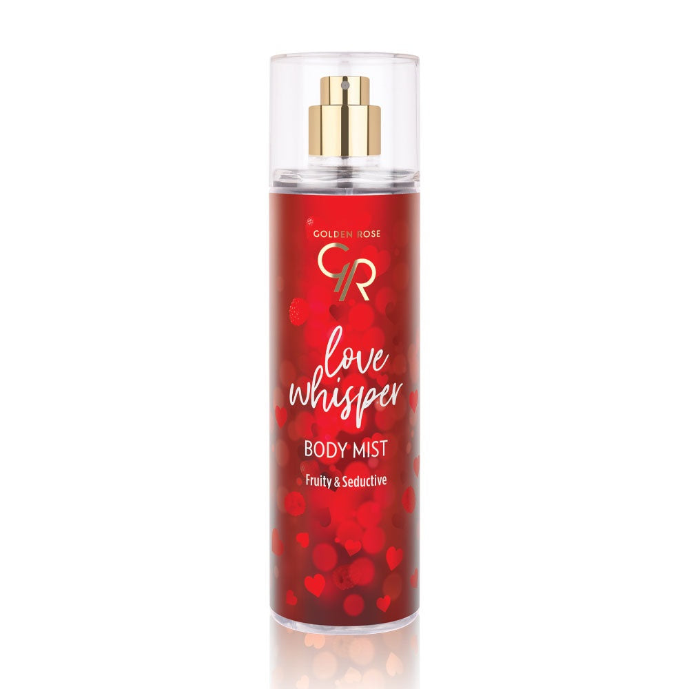 Golden Rose Love Whisper Body Mist – Fruity, Floral & Refreshing Scent
