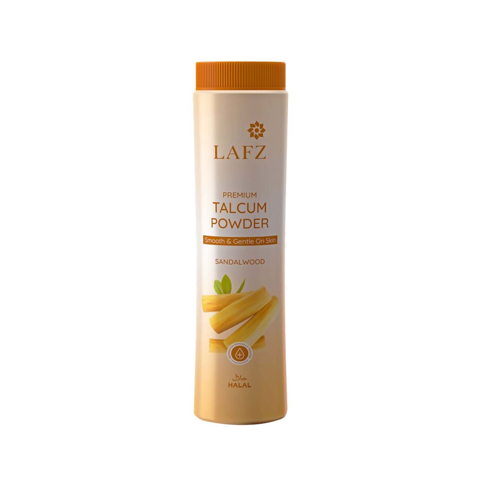 Lafz Sandalwood Premium Talcum Powder